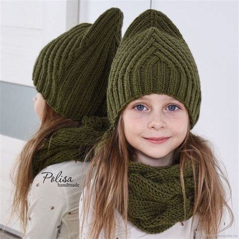 Детские вязаные шапки Шаблоны вязаных шляп Схемы вязания шапок