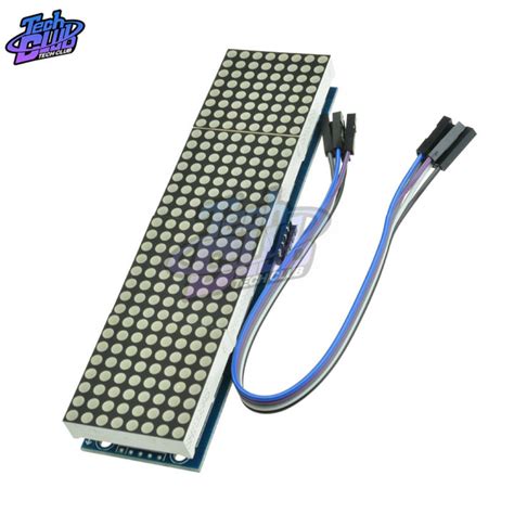 Electronic MAX7219 Dot Matrix Module Single Module Driver 8x8 For