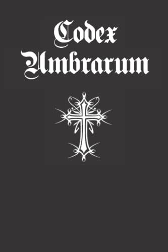 Codex Umbrarum Gothic Notebook Vintage Urban Fashionable Notepad 6 X9