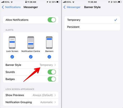 what do various notification settings mean on iphone techwiser