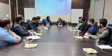 Meeting Held With It Team At Kics Uet Lahore On Enhancing Digital