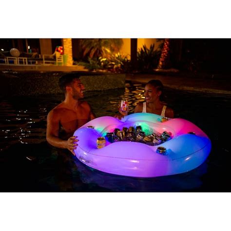 Poolcandy 437 In X 437 In 1 Seat Multicolor Pool Refreshment Tray