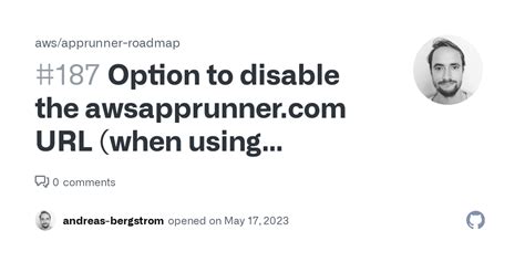 Option To Disable The Url When Using Wafcloudfront