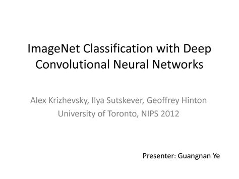 Solution Imagenet Classification With Deep Convolutional Neural