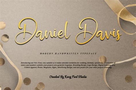 Daniel Davis Font