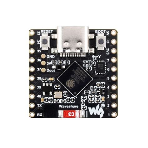 Waveshare ESP S Development Board Onboard RGB LED Matrix And QMI C Attitude Sensor