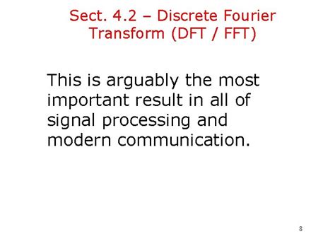 Chapter Fourier Transform Of Discrete Time Signals