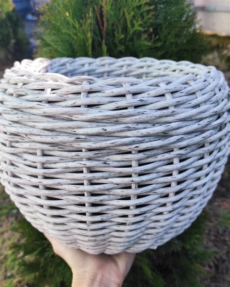 Кашпо з ротангу — ціна 315 грн у каталозі Кашпо Купити товари для дому та побуту за доступною