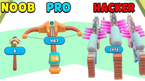 NOOB Vs PRO Vs HACKER Weapon Evolution YouTube