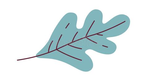 Oak Leaf Icon Stock Vector Illustration Of Element 282153456