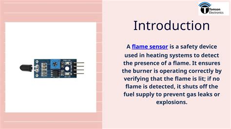 Flame Sensor Module Infrared Fire Detection Sensor For Arduino By Adiy Tomsone Electronicspptx