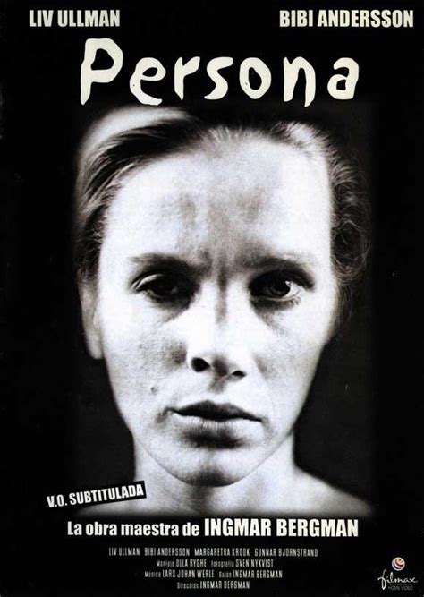 Persona 1966 Ingmar Bergmans Masterpiece Starring Liv Ullmann And