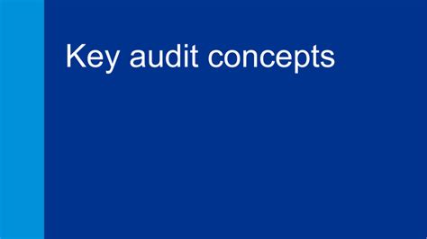 Key Audit Concepts Risk Fraud Skepticism