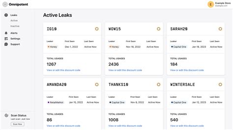 Omnipotent Track Discount Codes Leaking To Honey Retailmenot Capitalone Shopify App Store