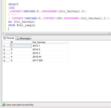 Sql Server How To Remove Leading Zeros After A Decimal Point Sql