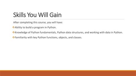 Ppt Python For Data Science Ai And Development Skillup Online