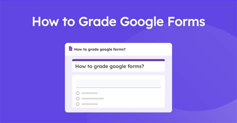 How To Grade Google Forms