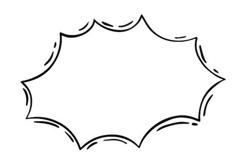 Premium Vector Dialog Box Labeled Love Doodle Linear Cartoon