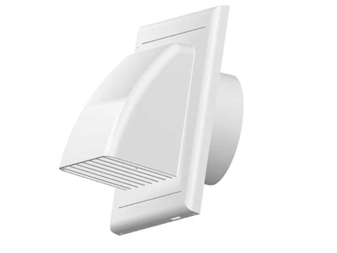 Външна вентилационна решетка 150Х150 фланец 125ф Кухненски механизми аксесоари