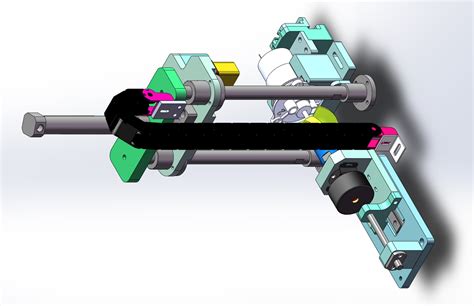 小型电机正反转测试设备sw20可编辑 solidworks 2020 模型图纸下载 懒石网