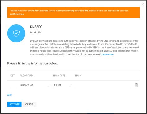 Configuring DNSSEC With Cloudflare Infomaniak
