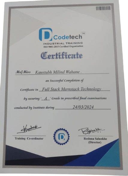 Kaustubh Wahane On Linkedin Mern Webdeveloper