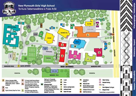 School Map New Plymouth Girls High School