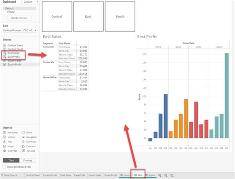 How To Create A View Selection Menu When Multiple Worksheets Are