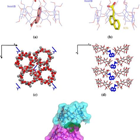 Trina Inclusion Complex Crystal Structure A In The Asymmetric Unit Download Scientific