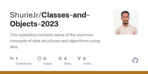 Github Shuriejr Classes And Objects 2023 This Repository Contains Some Of The Common Concepts