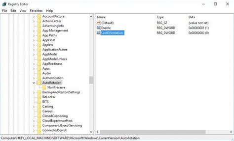 Fix Rotation Lock Greyed Out In Windows