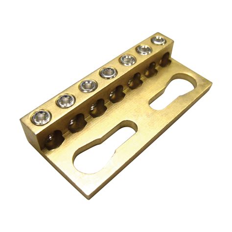 553150 Connecting Busbar Brass 7 Connections Royal Wholesale