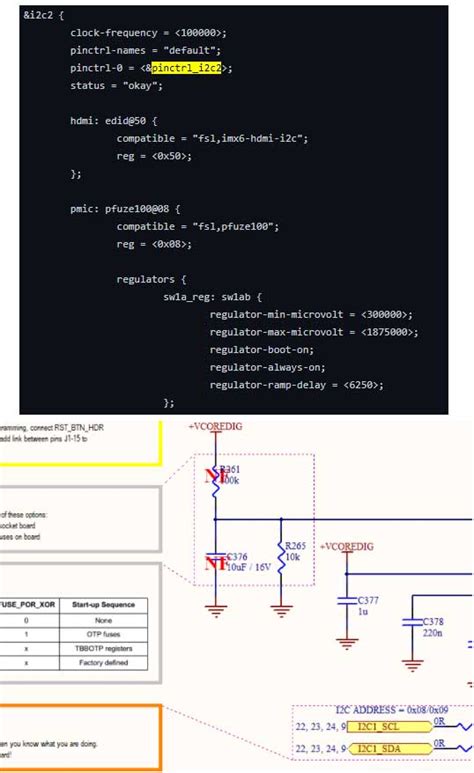 About Pmic Schematic And I2c2 In Dts File