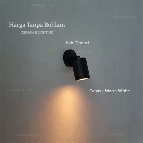 Promo Lampu Taman Sorot Led Dinding Cahaya Spotlight Waterproof Outdoor Ip Diskon Di