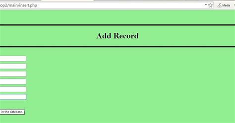 Free Programming Source Codes And Computer Programming Tutorials Oop Crud In Php And Mysql