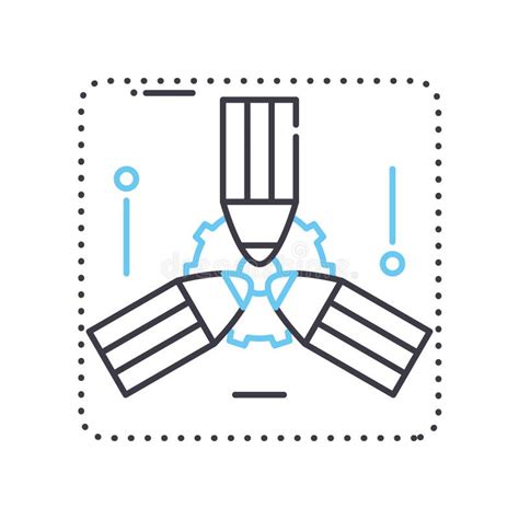 Concept Line Icon Outline Symbol Vector Illustration Concept Sign Stock Vector Illustration