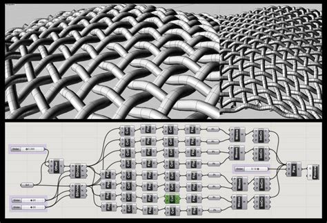 Weaving Parametric Design Grasshopper Rhino Generative Design