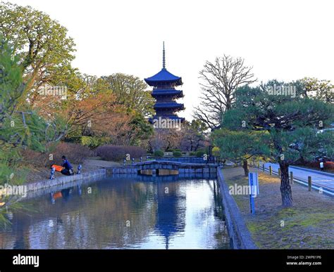 Toji Temple A Historic Buddhist Temple With A 5 Story Wooden Pagoda At Kujocho Minami Kyoto