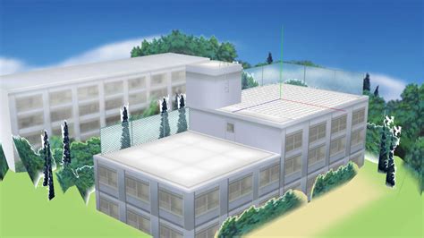 Mmd School Roof By Yoshxxmmd On Deviantart