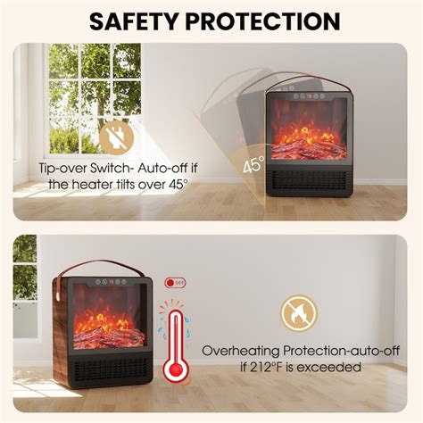 Tmwings Tpl 1500 Watt Convection Compact Personal Indoor Outdoor