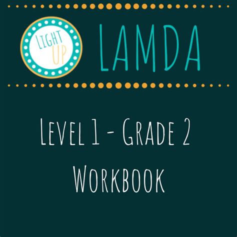 Level 1 Grade 2 Acting Workbook Light Up Lamda