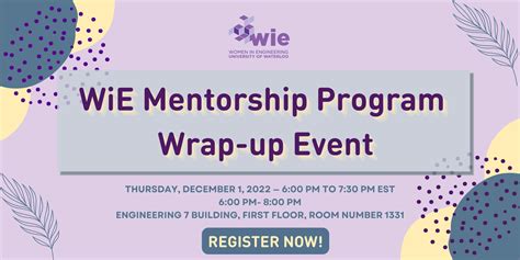 Wie Mentorship Program Wrap Up Event Women In Engineering