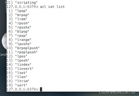 深入了解下redis的acl acl redis 只能操作hash csdn博客