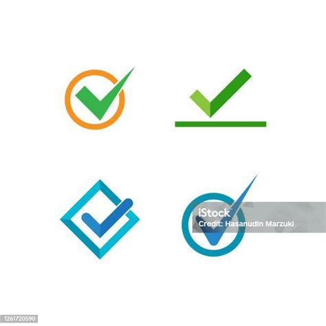 확인 표시 V 레터 로고 개념에 대한 스톡 벡터 아트 및 기타 이미지 개념 결정 고름 Istock