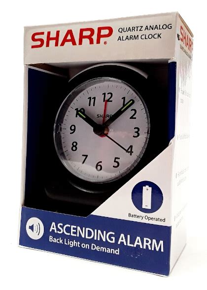 Sharp Analog Alarm Clock