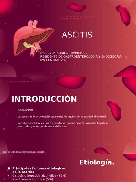 Ascitis Generalidades Pdf Enfermedades Y Trastornos Medicina Clinica