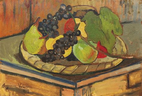 Still Life With Fruit Basket By Suzanne Valadon On Artnet