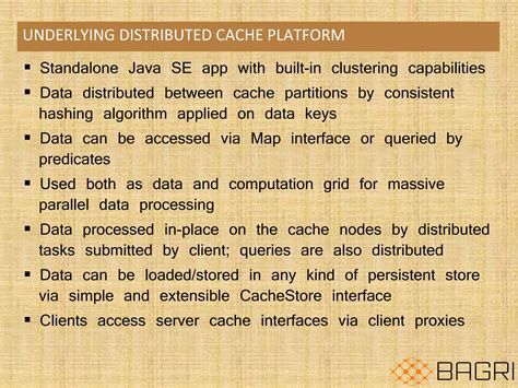 Bagri Technical Overview Ppt