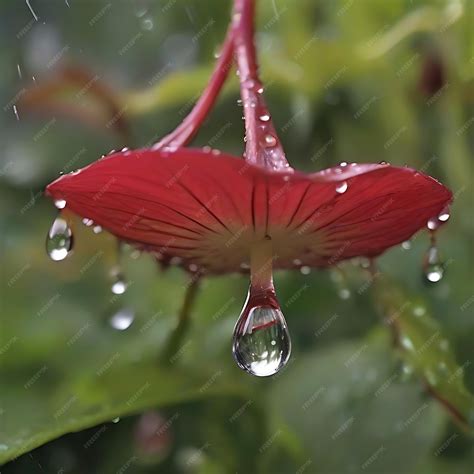 Premium Photo A Single Raindrop Marks A Significant Turning Point Ai