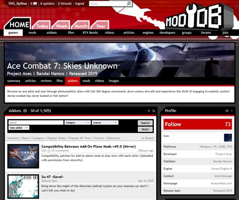 feature moddb s overview useful links moddb